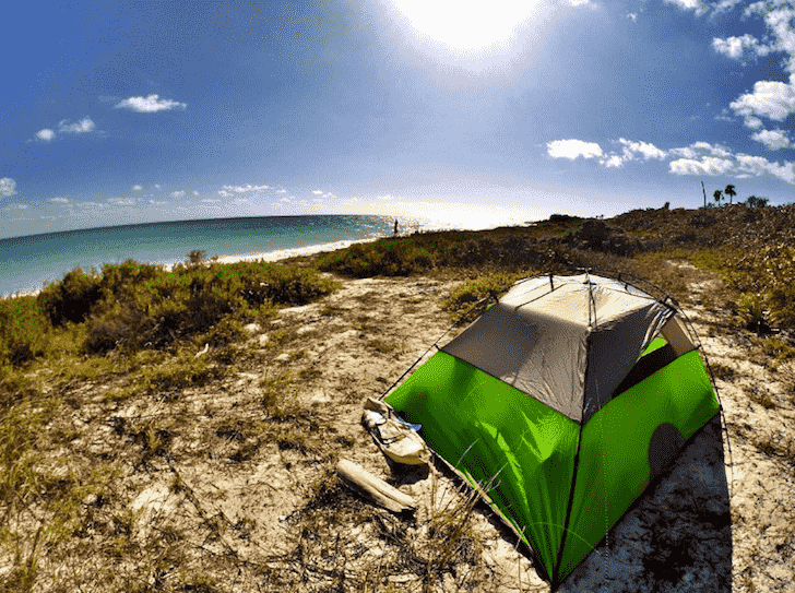 10 Mejores Lugares para Acampar en la Playa Cerca de Orlando Florida